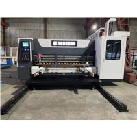 China Flexo Plate Die Cutting Press Machine For Corrugated Paper Labeling Need for sale