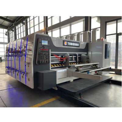 China Customizable High Speed 2 3 4 Color Flexo Printing Slotter Machine for Carton Printing for sale