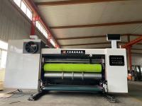 China 1500mm Flexo 4-Color Printing Slotting Die Cutting Folding Gluing Strapping Sticky Line Machine for sale