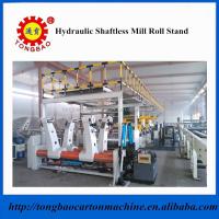 China Customizable 1500mm Corrugated Box Making Machine with Hydraulic Mill Roll Stand for sale