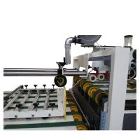 China 600mm Semi Automatic Folding Gluing Carton Folder Gluer Machine for Corrugated Boxes for sale