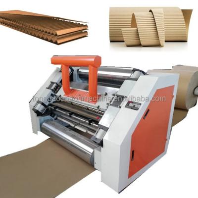 China Flute type E Carton Making Single Facer Corrugating Machine Item Packing Machineline for sale