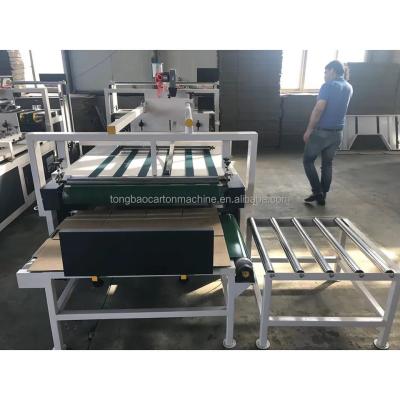 China Flexible Semi Automatic Carton Box Making Machine for 1500mm Cardboard Packaging Boxes for sale
