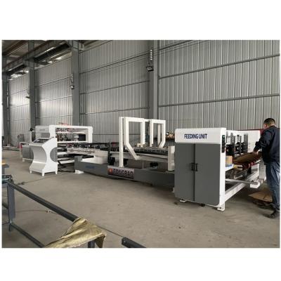 China 60 Sheets/min TB Carton Box Packaging Folding And Gluing Machinery for Corrugated Box for sale