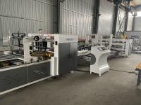 China Corrugated Carton Folding Gluing Machine with Frequency Conversion Speed Regulation for sale