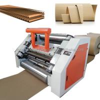 China B Flute Single Facer Cardboard Machine for Corrugated Carton Box Production Line for sale