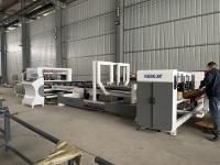 China 380V Automatic Paper Feeding Cardboard Box Gluing and Folding Machine for Operation for sale