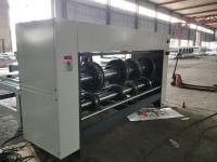 China Affordable Cutting Corner Semi-Auto Slotting Machine with Slitting Function for sale