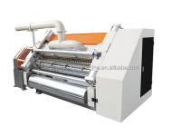 China Electric Driven Stainless Steel Corrugated Cardboard Production Line with Single Facer for sale