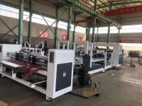 China 220V Corrugated Cardboard Automatic Folding Gluing Machine for Nail Box Production for sale