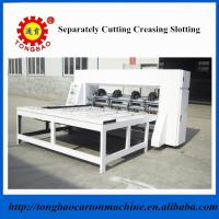 China Tongbao Semi-automatic Slotting Rotary Die Cutting Creasing Machine with 1500 KW Power for sale