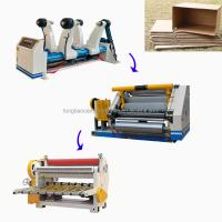 China Electric Driven 2 Ply Corrugated Cardboard Production Line Machine for Box Making for sale