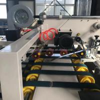 China Electric Driven Semi Automatic Carton Folding Box Gluing Machine for 600mm Boxes for sale