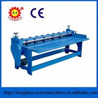 China Corrugated Board Slitter And Scorer With Plastic Packaging Material For Paper Rolling for sale