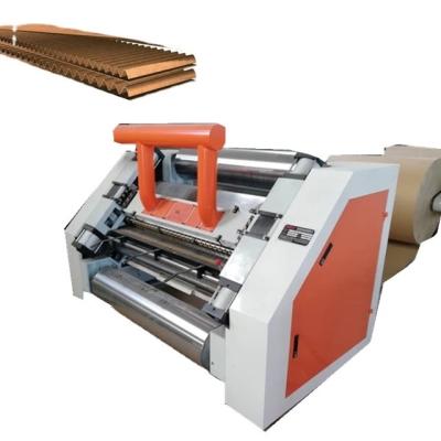 China 380 V Single Facer Machine for Cardboard Sheets Making in Plastic Packaging Material for sale