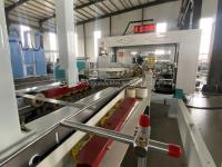 China Automatic Corrugated Box Packing Stitching Folding Gluing Carton Folder Gluer Machine for sale