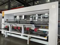 China Automatic Corrugated Box Packing Stitching Folding Gluing Carton Folder Gluer Machine for sale