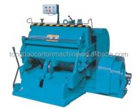 China Manual Carton Cardboard Paper Box Die Cutting and Creasing Machine for Pouch Packaging for sale