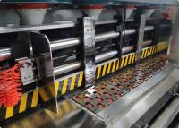 China High Definition 4 Colors Flexo Printing Machine With Rotary Slotter Supplies Perfect for sale