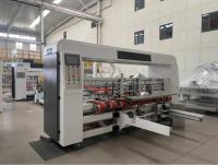 China Corrugated Cardboard Folding Gluing and Stitching Machine Paper Cardboard Box Gluing Equipment for sale