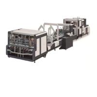 China Wood Packaging Material Automatic Stitcher for Carton Box 4450mm Length Fast Stitching for sale
