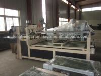 China Semi Auto Folder Gluer Machine for 900mm Wide Products 40 M/Min Speed Direct for sale