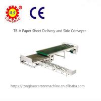 China Advanced Paper Sheet Delivery and Side Conveyer Transfer Stacker for Commercial Needs for sale