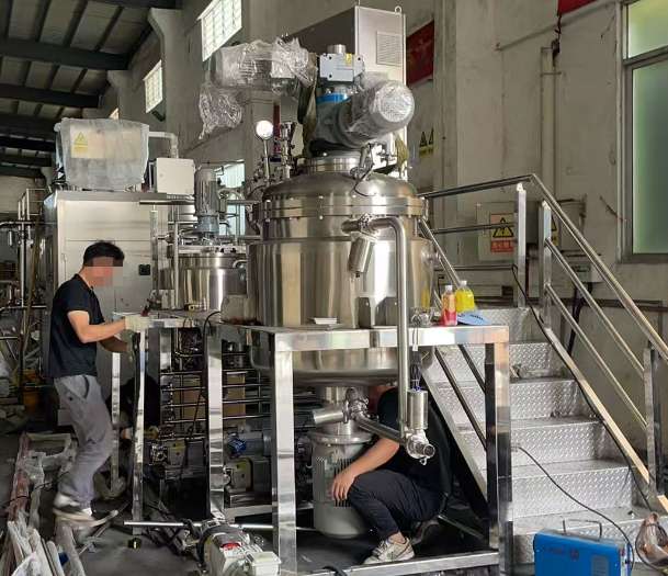 SINAEKATO Homogenizing Equipment for Fertilizer Applications: Production Equipment for Organic Water-Soluble Products Is Under Construction!