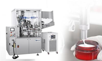 China Industrial Automatic Tube Filling Sealing Machine 3600pcs/h 3-200g for Plastic Aluminum Tubes for sale