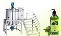 China 200L Lifting Vacuum Homogenizing Mixer Emulsifier for Liquid Detergent Shampoo for sale