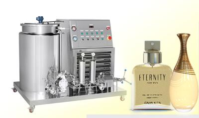 China Stainless Steel Perfume Freezing Machine 100L 1-0.1μm Filtration for Cosmetics for sale