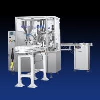 China Automatic Cream Paste Filling Machine PLC Touch Screen Control 200L for sale
