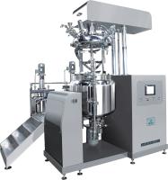 China Thermal Insulation Jacket Homogenizer Vacuum Emulsifier Industrial Blending Equipment for Cream and Paste Processing for sale
