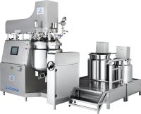 China Thermal Insulation Jacket Homogenizer Vacuum Emulsifier Industrial Blending Equipment for Cream and Paste Processing for sale