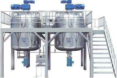 China 1000L Cosmetic Emulsifier Mixer 2800 RPM Homogenizer for Lotion Paste for sale