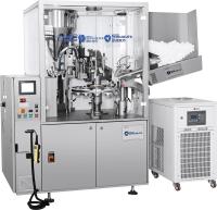 China Automatic Tube Filling Sealing Machine 3600 pcs/h 3-200g for Liquid Soap Oil Plastic Packaging for sale