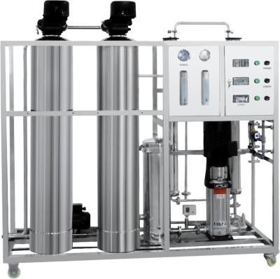 China Cosmetic Grade Pure Water Treatment Equipment Tap Water Reverse Osmosis System 200L for sale