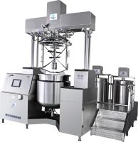 China Vacuum Emulsifying Mixer 2500x1500x4900mm PLC Control 25-100°C for Creams Lotions for sale
