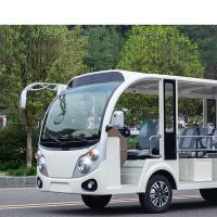 China Cheap China Bus Long Range and High Torque 14 Seater Electric Shuttle Car for sale