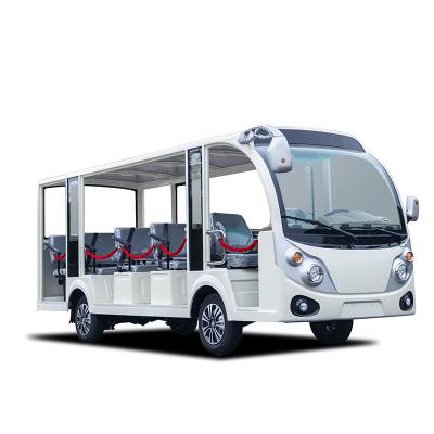 China Amusement Park 7.5kw Ac Motor Drive Electric Shuttle Bus 23 Persons Electric Sighsteeing Car With Bus Seater for sale
