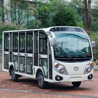 China New Design Enclosed Style Electric School Bus 14 Persons 72v Ac System Electric Car Tour For Amusement Park for sale