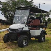 China 4 seats elctric golf cart electric golf vehicles 2 seaters electric golf buggy Double-Circuit Four-Wheel Hydraulic Brake for sale