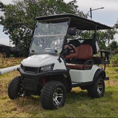 China 4 seats elctric golf cart electric golf vehicles 2 seaters electric golf buggy Double-Circuit Four-Wheel Hydraulic Brake for sale