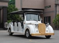 China Sightseeing 11 Seats Electric Vintage Cars with Corrosion Resistance Body CE Approved for sale