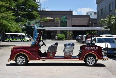 China Customized Color 11 Passengers Electric Sightseeing Bus With Classic Metal Structure for sale