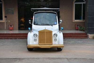 China Golden 8-11 Passengers Electric Vintage Cars For Hotel / Resort VIP Reception for sale