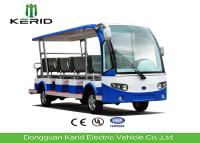 China 72V 5kw 14 Seater Electric Tourist Vehicles , Electric Shuttle Bus For Sightseeing for sale
