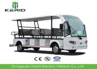 China Road Legal Electric Sightseeing Car With Hydraulic Drum Brake System + Handbrake for sale