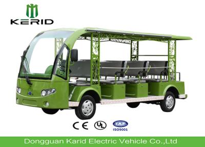 China Fashion Design 11 Seats Electric Tourist Car / Electric Sightseeing Bus With 5kw DC Motor for sale