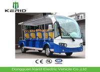 China 11 Person Electric Shuttle Car With 5kw DC Motor Zero Pullution Customized Color for sale